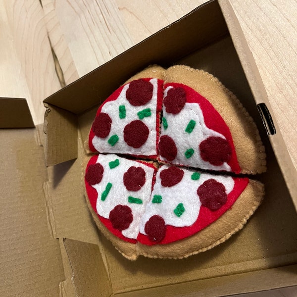 Felt Pizza - Etsy
