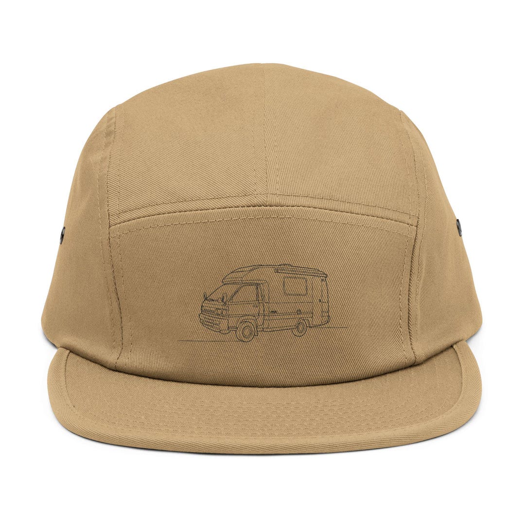 Embroidered Toyota Camper Van Hat, Retro 5 Panel Cap - Etsy