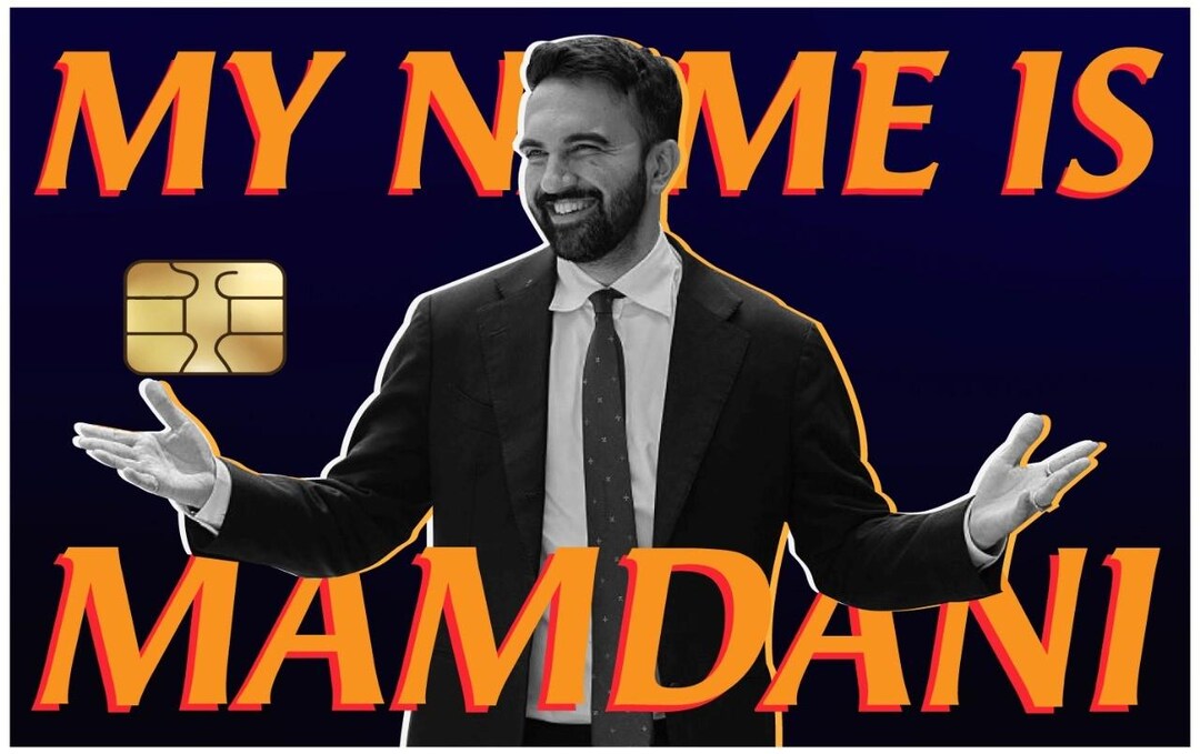 2 Pack Mamdani New York Mayor Credit Debit Card Sticker Vinyl Decal ...