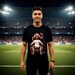 Cristiano Ronaldo King Crown PNG, Royal Throne Art With Messi, Football ...