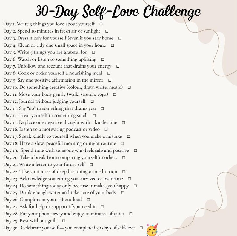 The Confidence and Self-love Project - Etsy UK