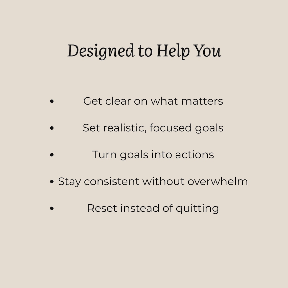 Goal Setting Workbook | Printable Goal Planner PDF | Goal Clarity ...