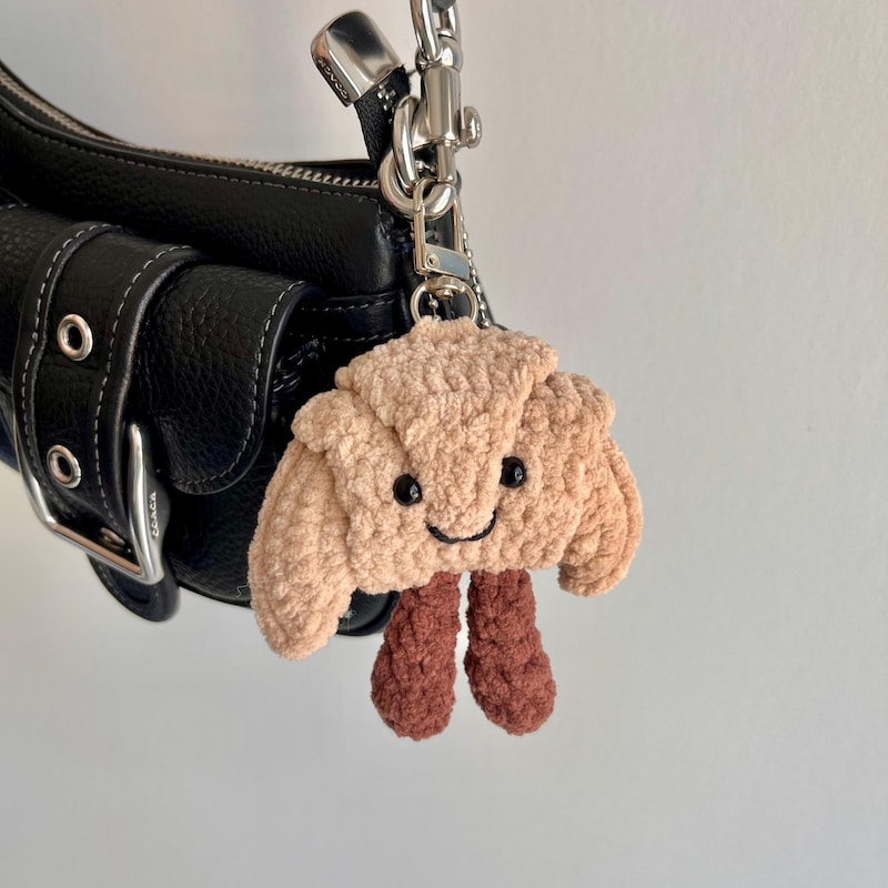 Jellycat Croissant Keychain - Etsy