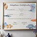 Pet Fish Adoption Certificate Printable – Ocean-themed Kids Activity ...