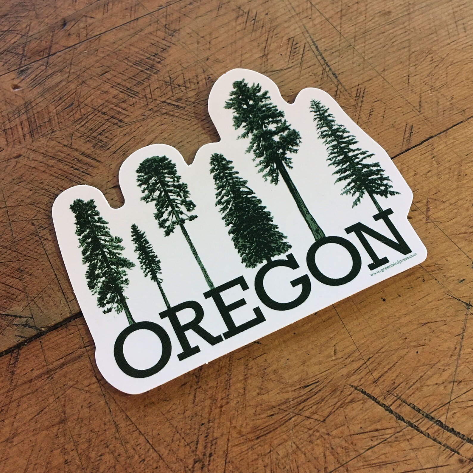 Bend & Oregon Conifer Trees Stickers - Etsy