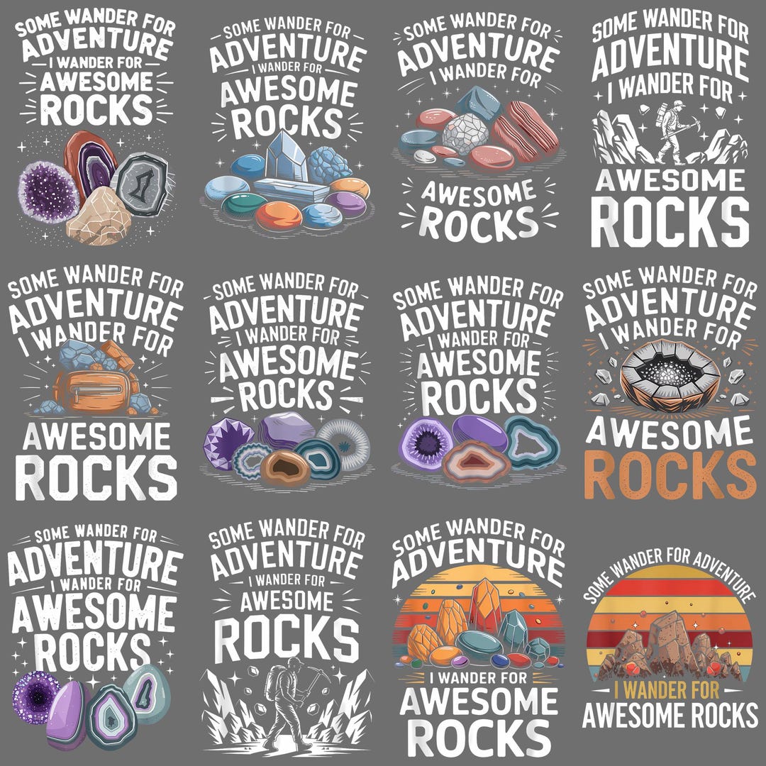Funny Rock Collector PNG, Geologist Mineral Clipart, Sarcastic Geology ...