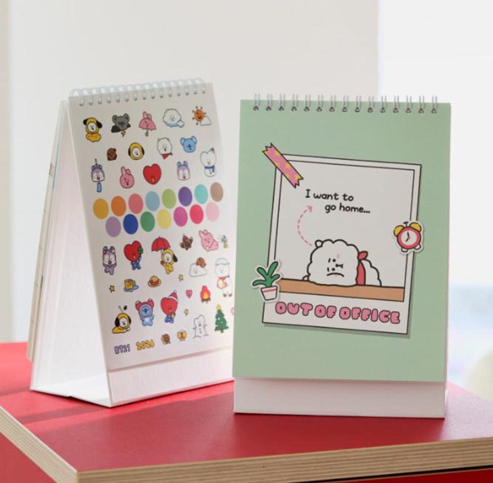 BTS BT21 2026 Calendar| Korea Stationery| Army Gift - Etsy