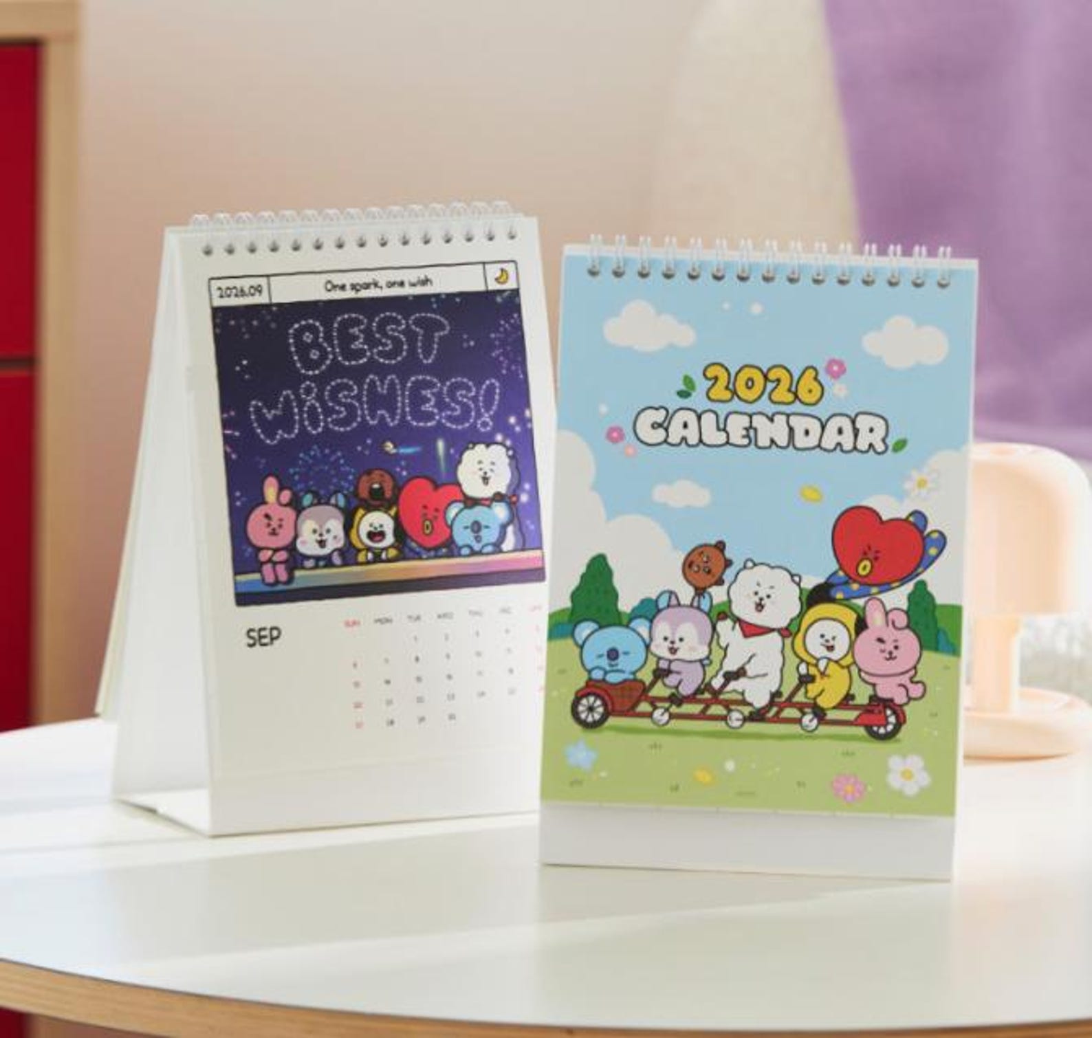 BTS BT21 2026 Calendar| Korea Stationery| Army Gift - Etsy