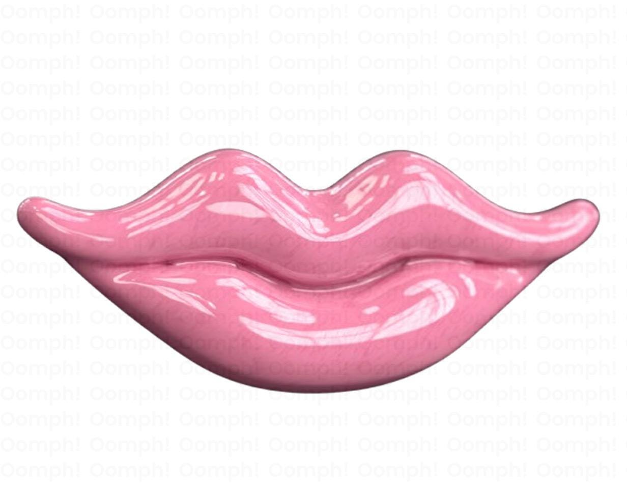 Glossy Pink Sticker Pack – PNG Clip Art, Collage & Scrapbook (digital ...
