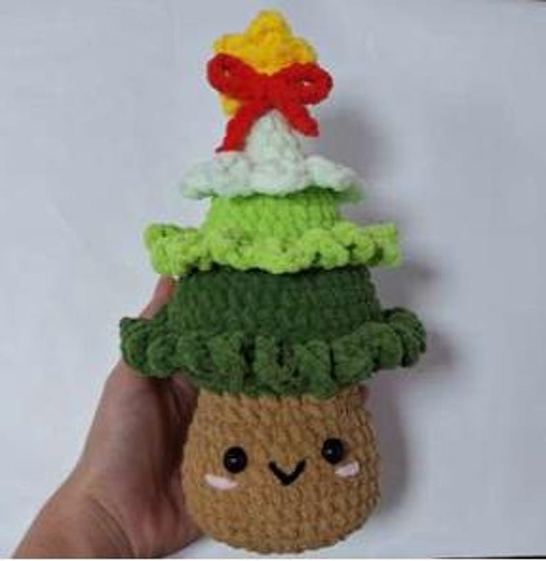 Christmas Tree Crochet Pattern | Easy Amigurumi Tree Pattern | PDF ...