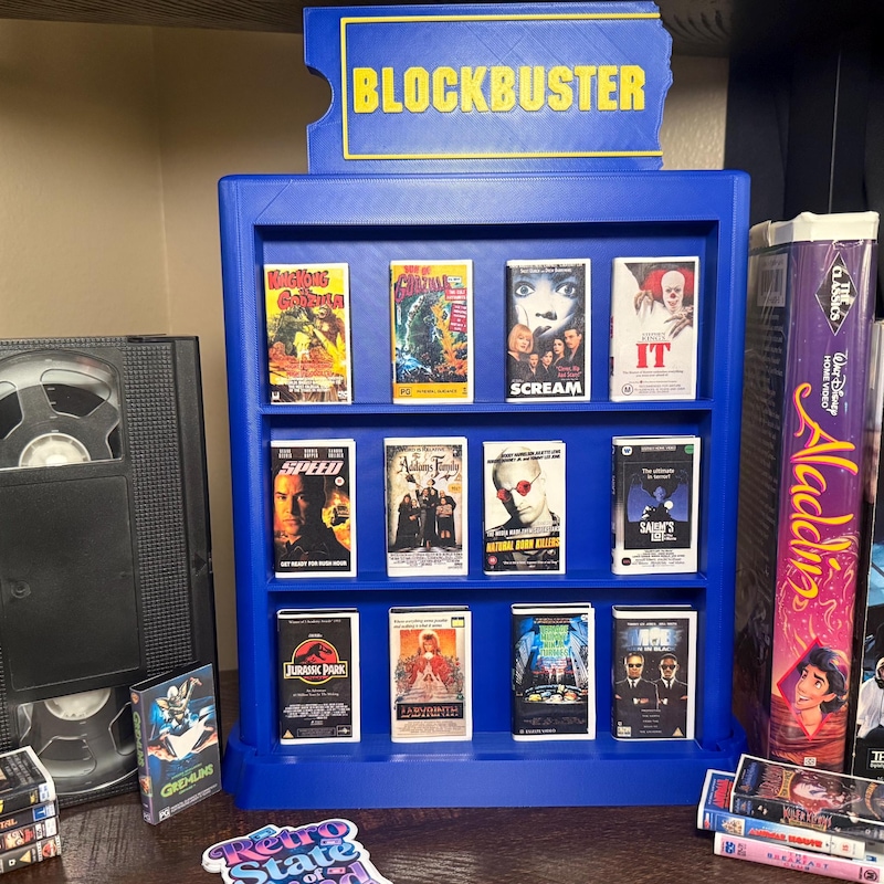 Vhs Store Display - Etsy