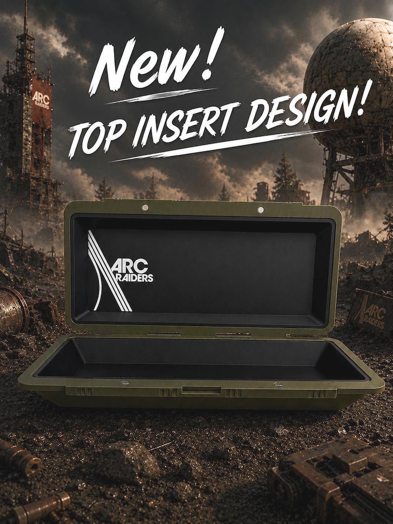 Arc Raiders Inspired Weapons Crate Desk Box - Etsy