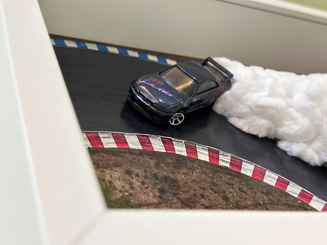 Nissan Skyline GT-R Drift Car Frame | RGB LED Wall Art Man Cave - Etsy
