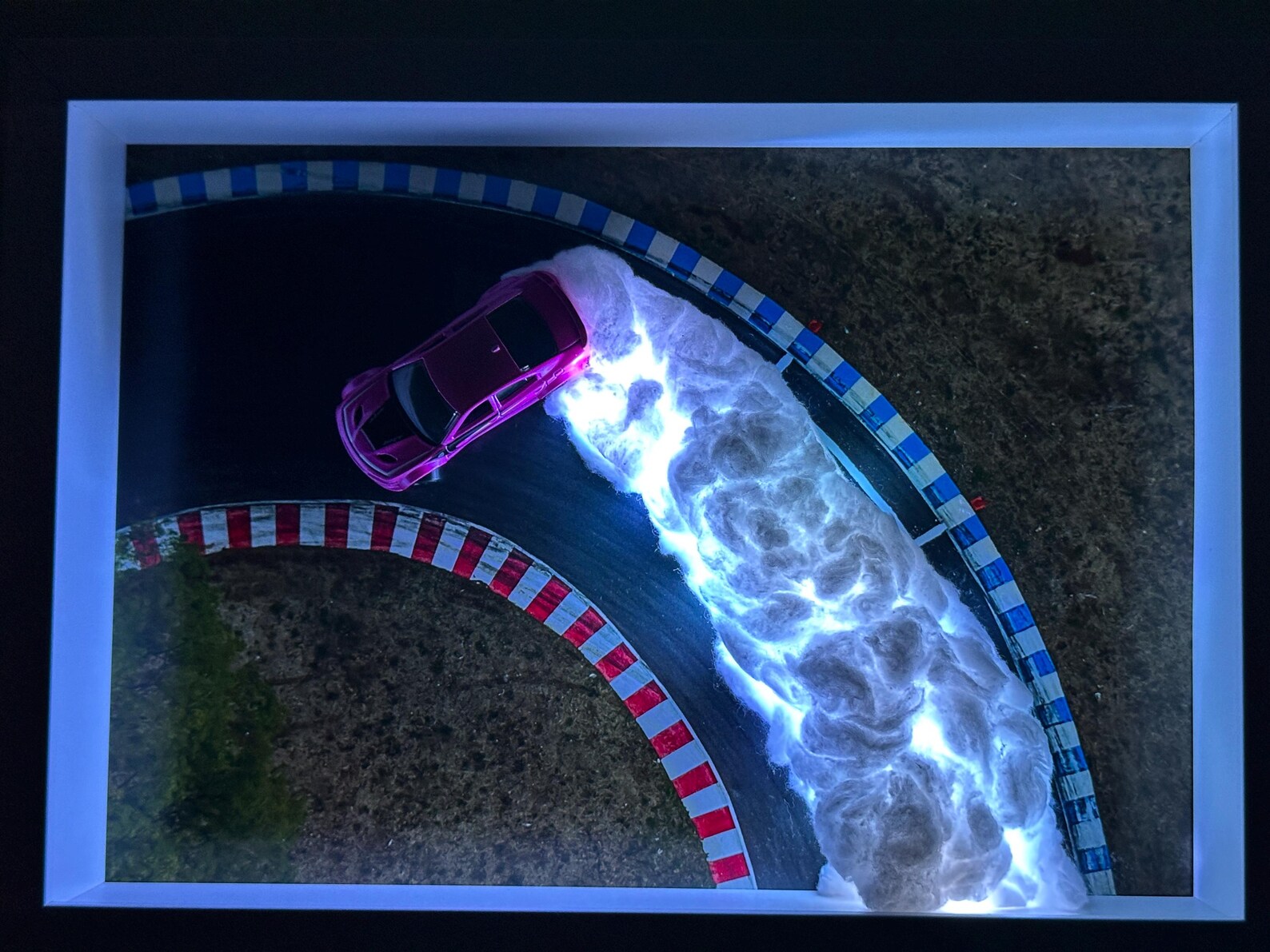 Dodge Charger SRT Drift Car Frame | RGB LED Wall Art Man Cave Gift - Etsy