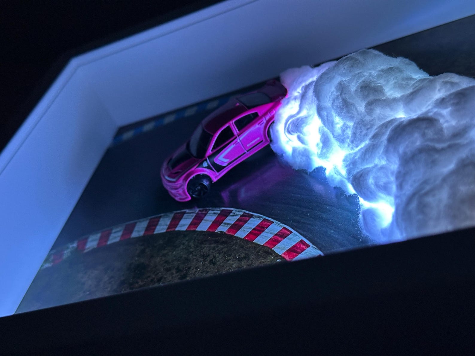 Dodge Charger SRT Drift Car Frame | RGB LED Wall Art Man Cave Gift - Etsy