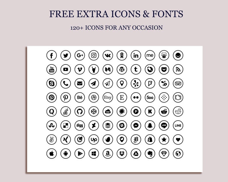 Modern Resume Template | ATS Friendly, Minimalist Design (word, Pages ...