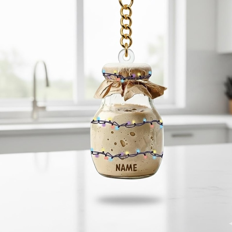 Sour Dough Keychain - Etsy
