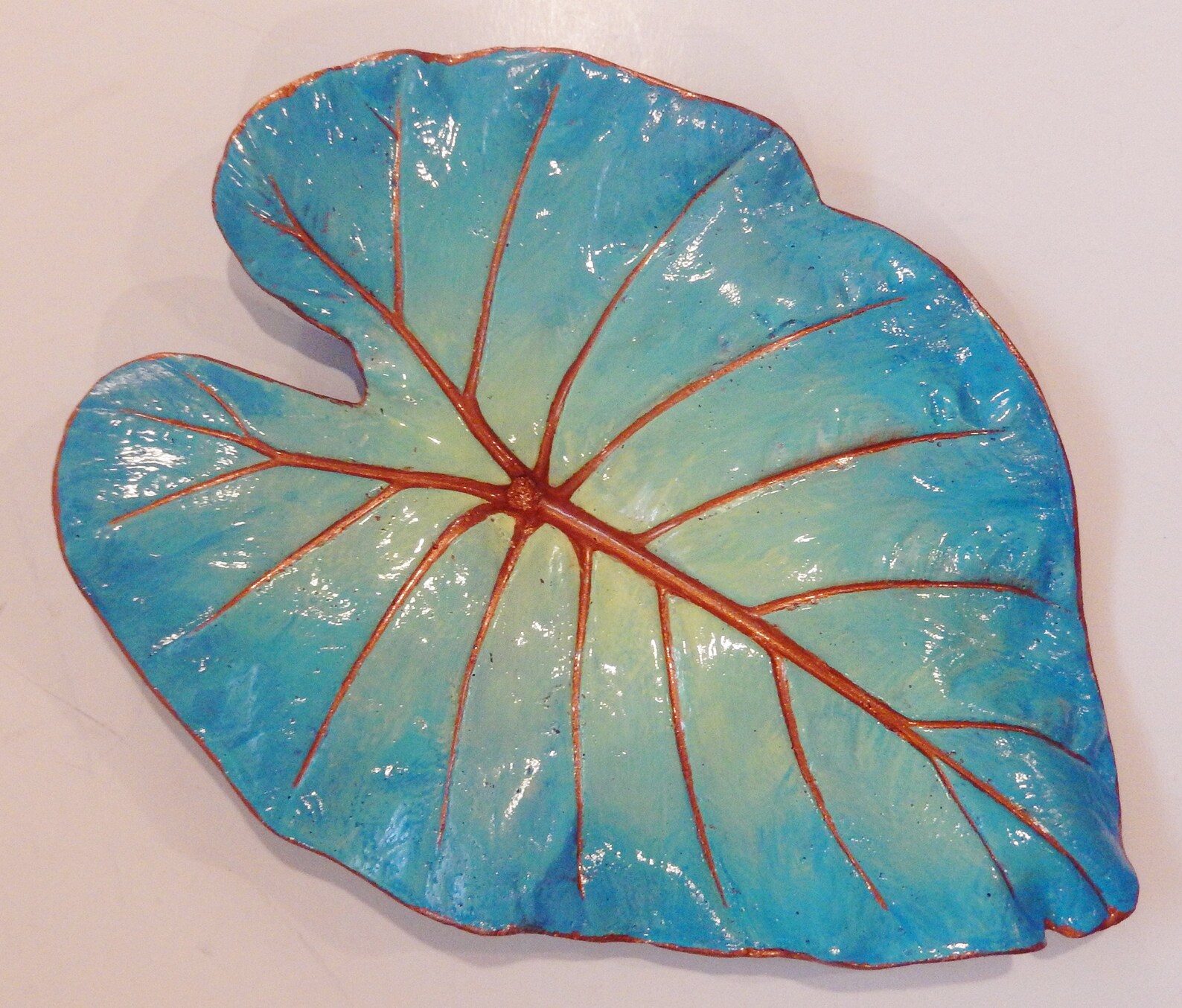 Concrete Elephant Ear Leaf Casting - Etsy