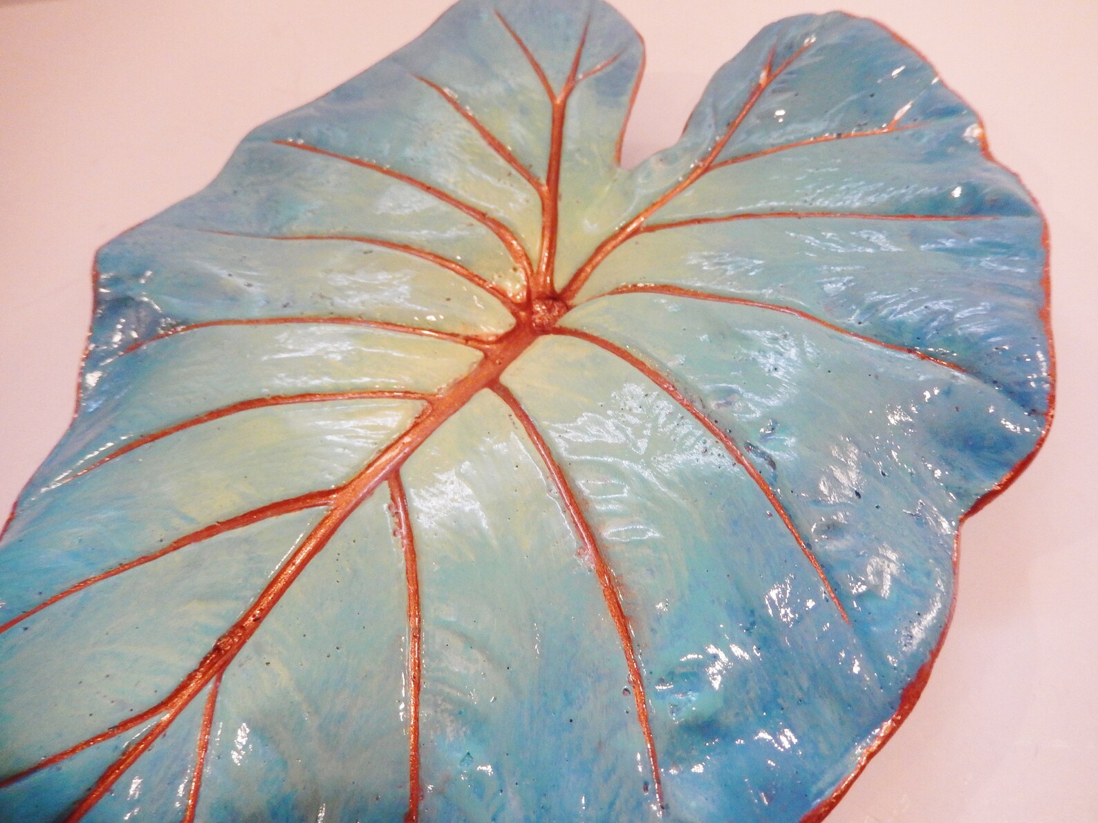 Concrete Elephant Ear Leaf Casting - Etsy