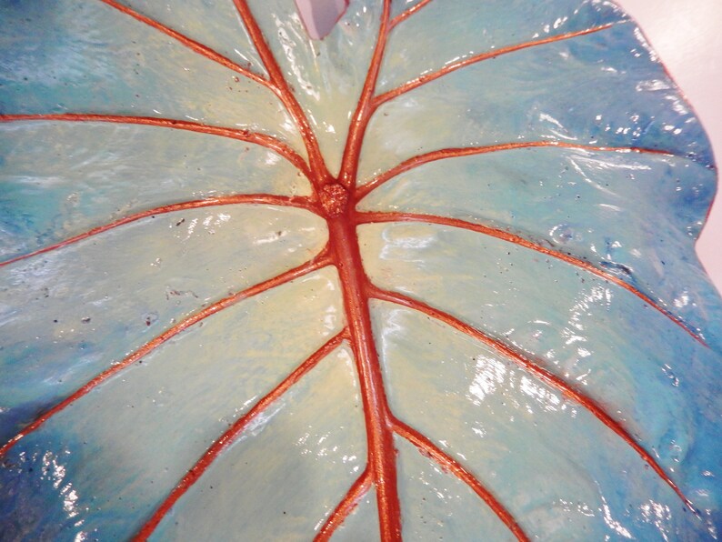 Concrete Elephant Ear Leaf Casting - Etsy