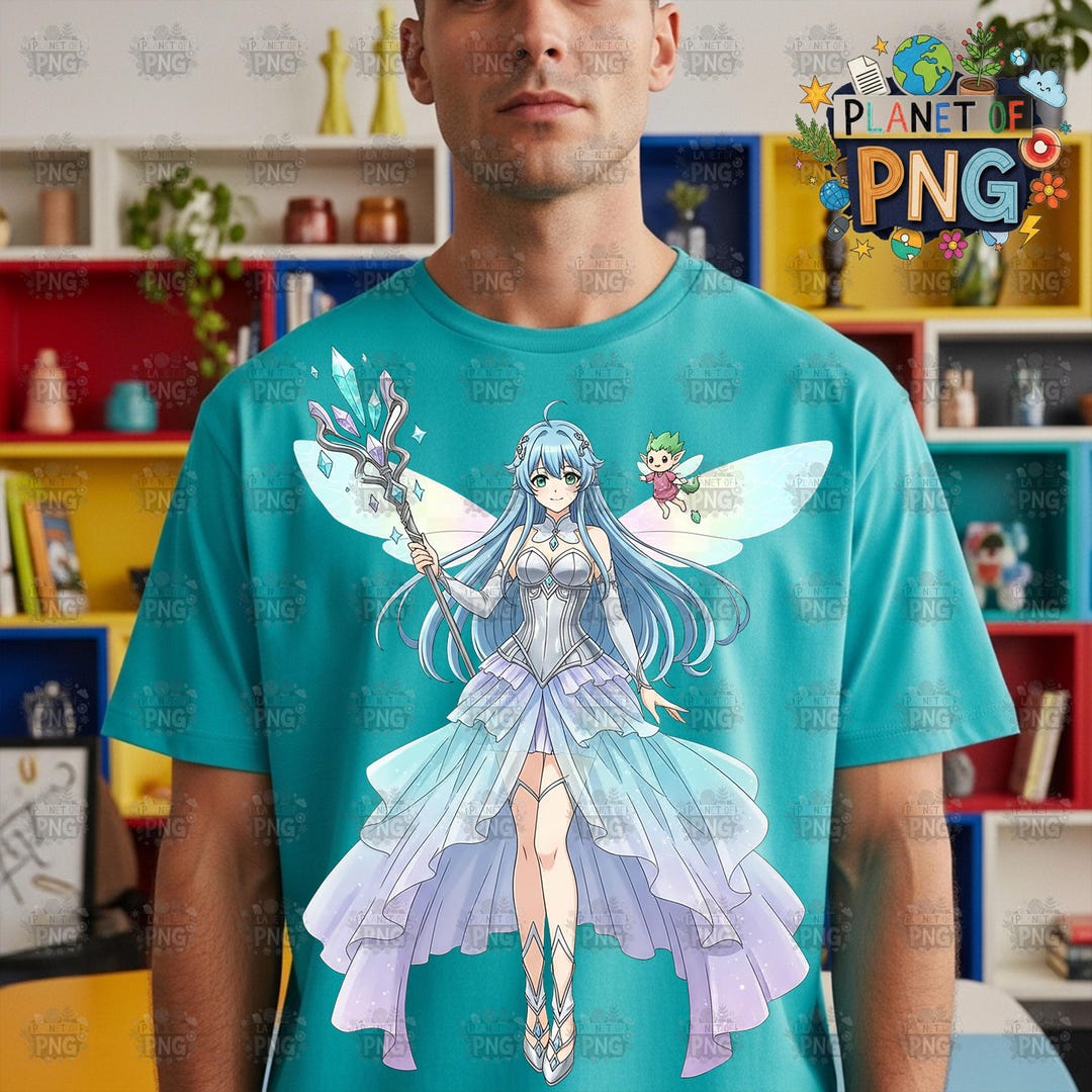 Anime Fairy Princess PNG Clipart, Magical Girl Art (digital Download ...