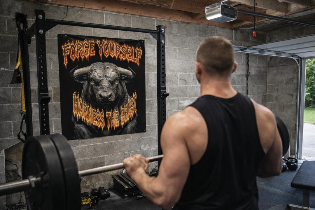 Forge Your Purpose Matte Poster | Motivational Wall Art | Anvil Logo ...