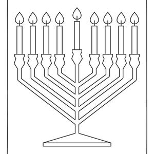 Hanukkah Coloring Pages - Set of 15 Chanukah Activity Sheets (instant ...