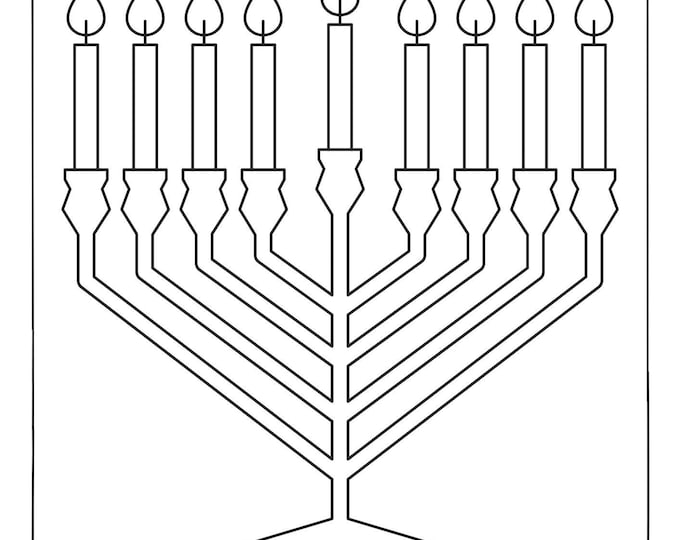 Hanukkah Coloring Pages - Set of 15 Chanukah Activity Sheets (instant ...