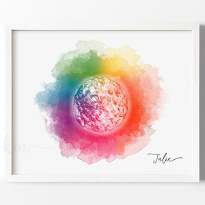 Rainbow Baby Custom IVF Embryo Art, Father's Day Gift, Baby Keepsake ...