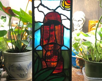 Stained Glass Tiki - Etsy