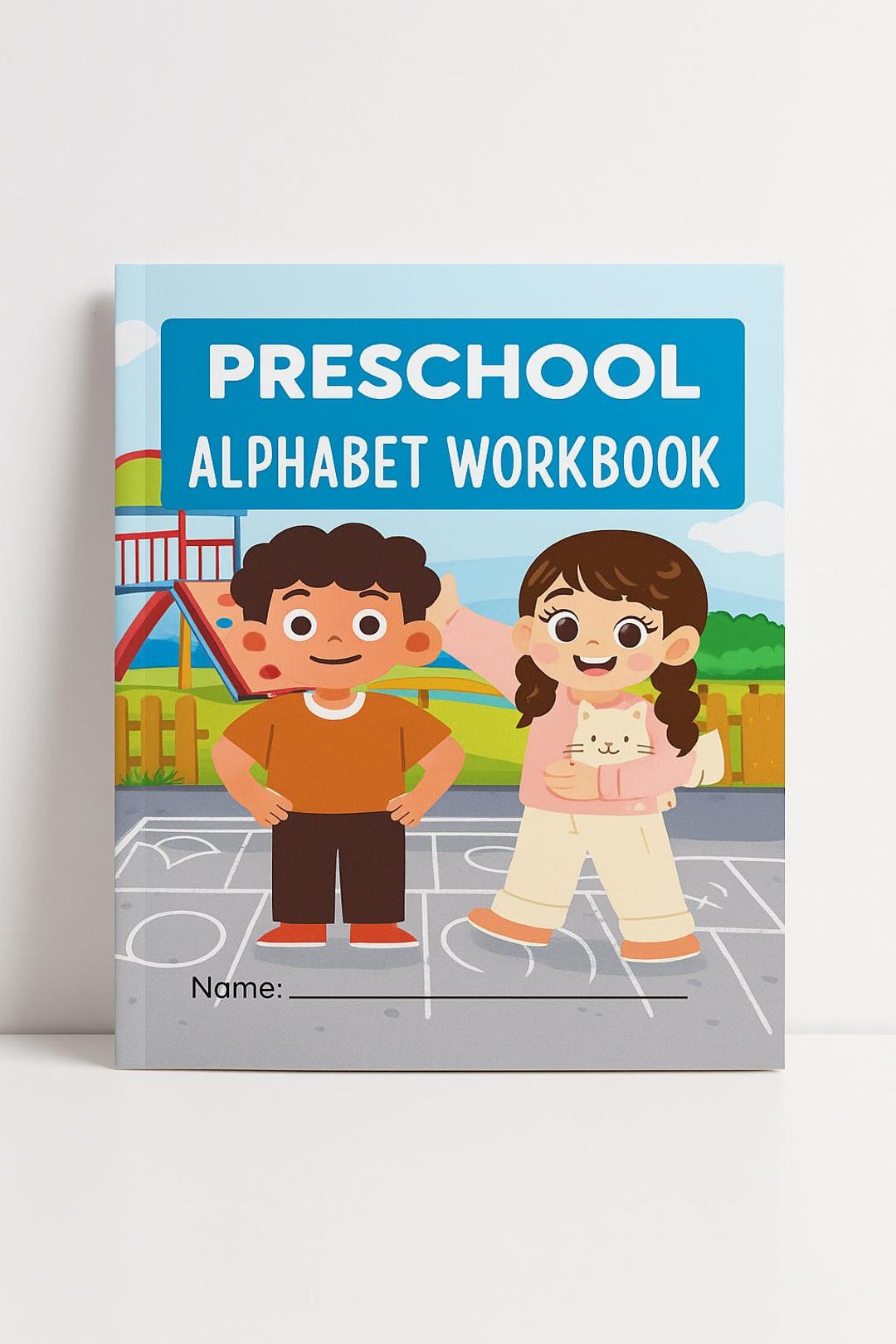 Preschool Alphabet Workbook Printable - Etsy