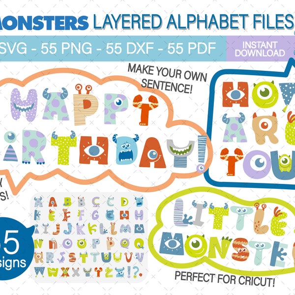 Monster Theme Party - Etsy