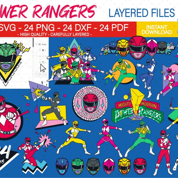 Power Rangers - Etsy