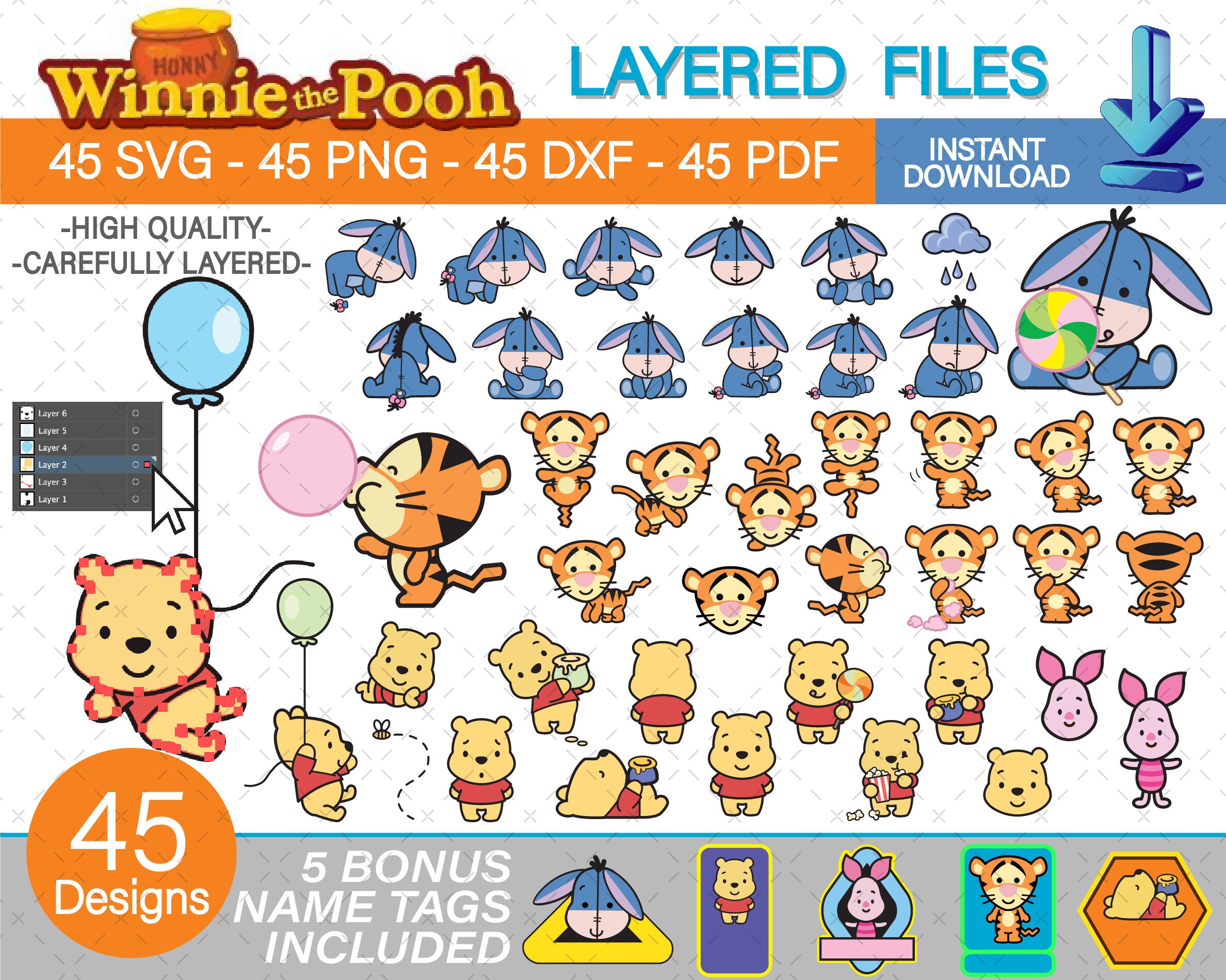 Winnie The Pooh Chibi