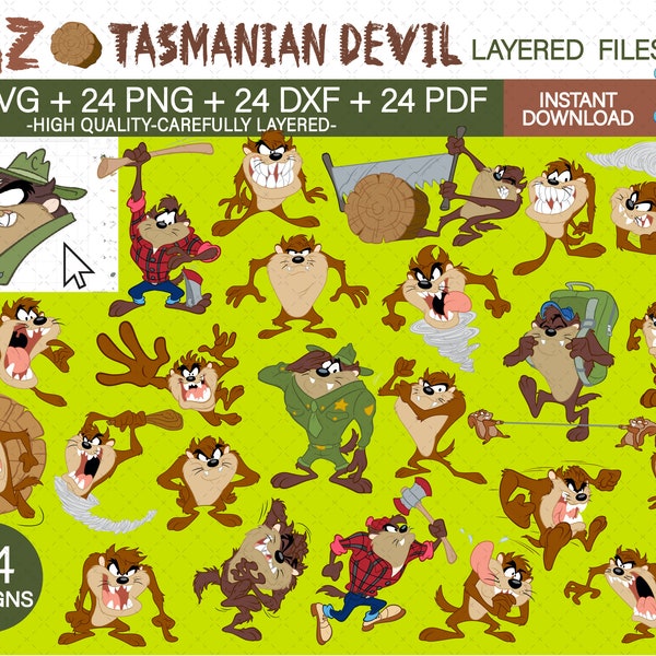 Taz Middle Finger - Etsy