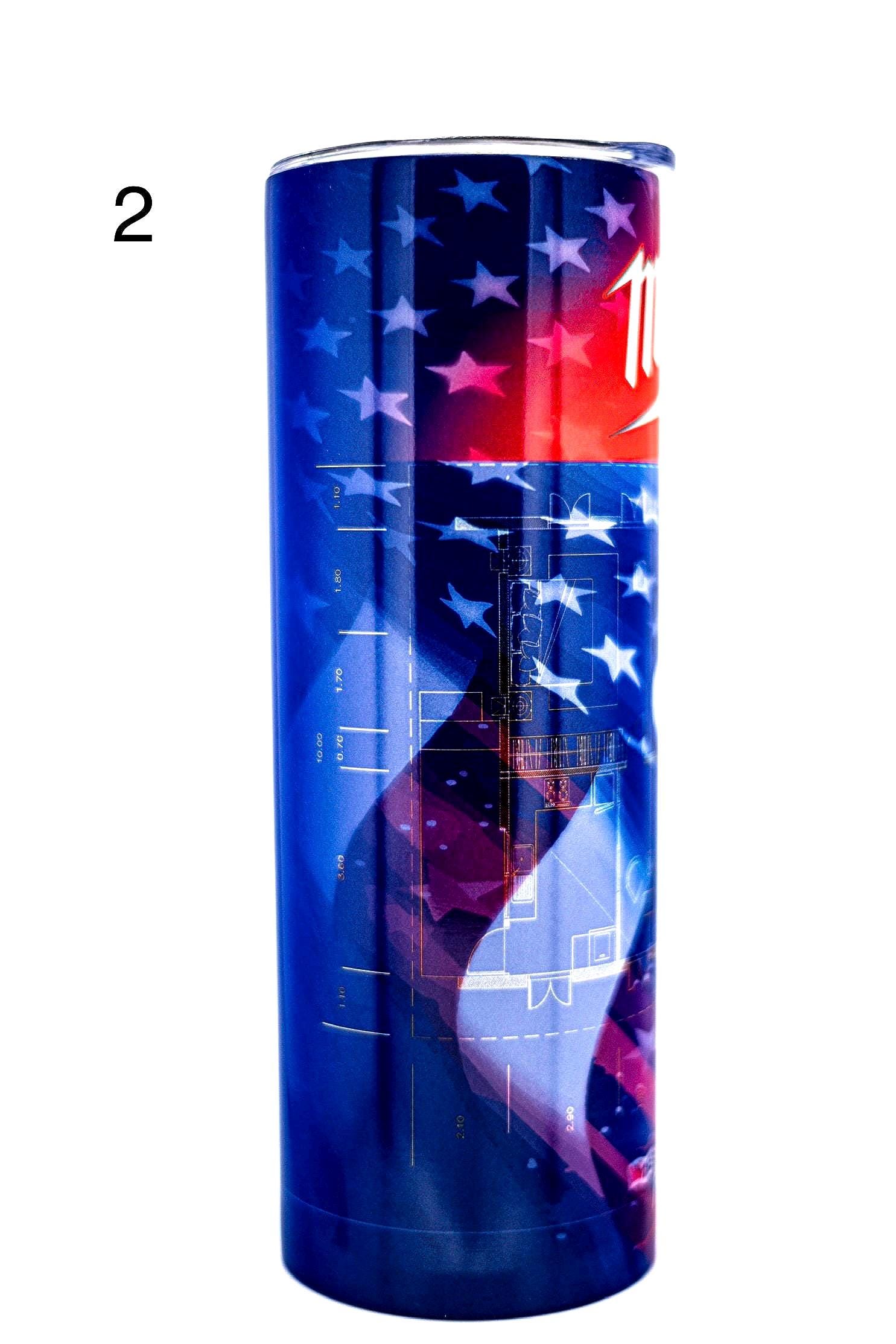 Milwaukee M18 Hydration Tool 20oz Tumbler Camo Patriotic Insulated ...