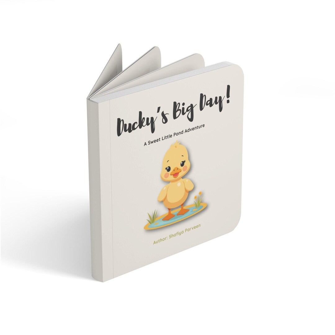 Ducky's Big Day! Baby Board Book (duck Pond Adventure) - Etsy