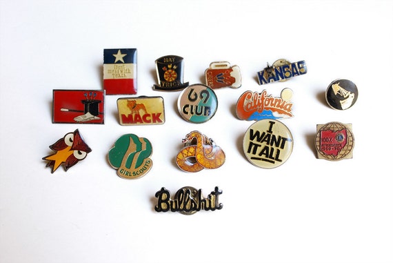 Items similar to Assortment of 15 Pins on Etsy