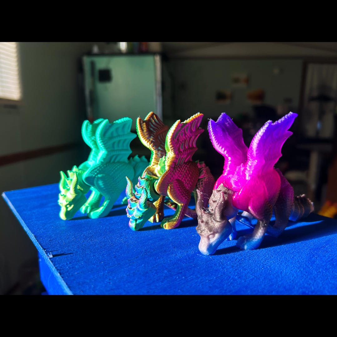 Dragon Finger Puppets - Etsy