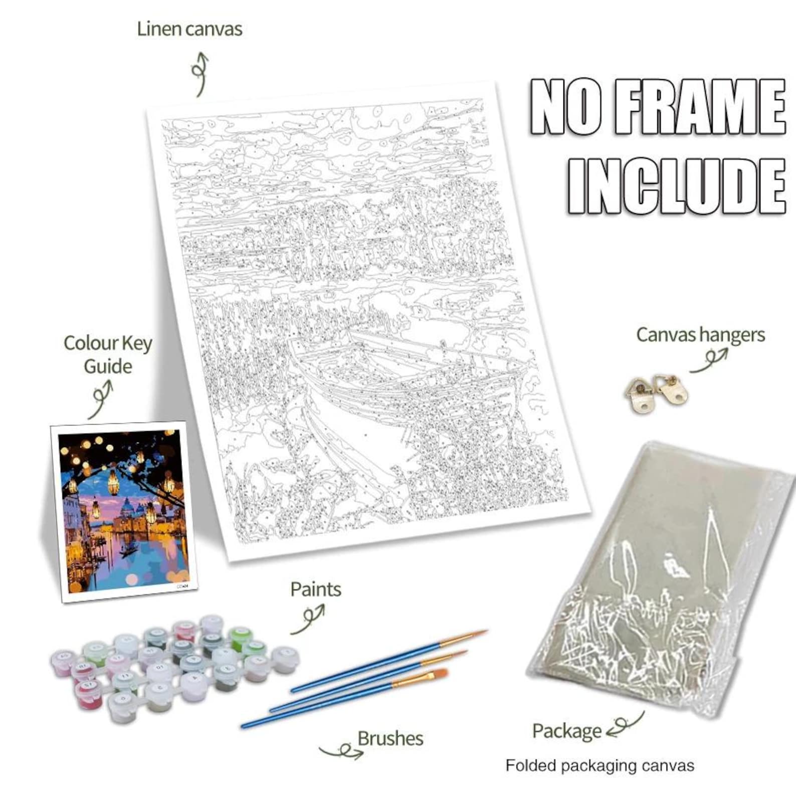 Lion King Simba Pumba Paint by Number Kit | Tropical Jungle Friends ...
