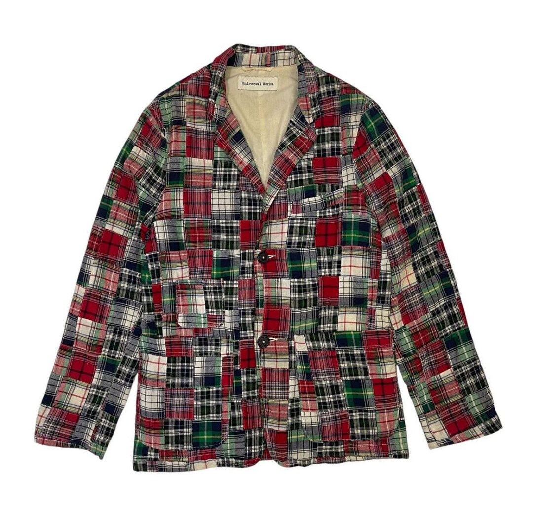 Vintage Universal Works Multicolour Patchwork Jacket Size Small - Etsy
