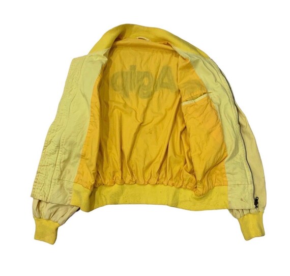 Vintage 90s Ferrari AGIP Formula 1 Racing Team Bomber… - Gem