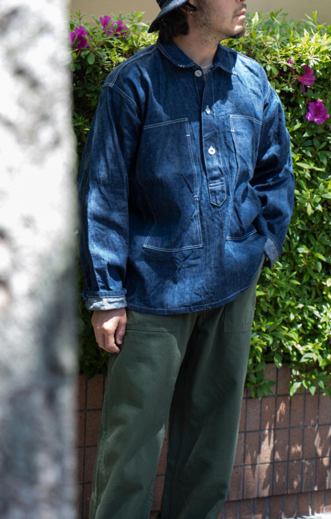 Real Mccoy’s U.S Army Inspector Pullover Denim Jumpers Japanese ...
