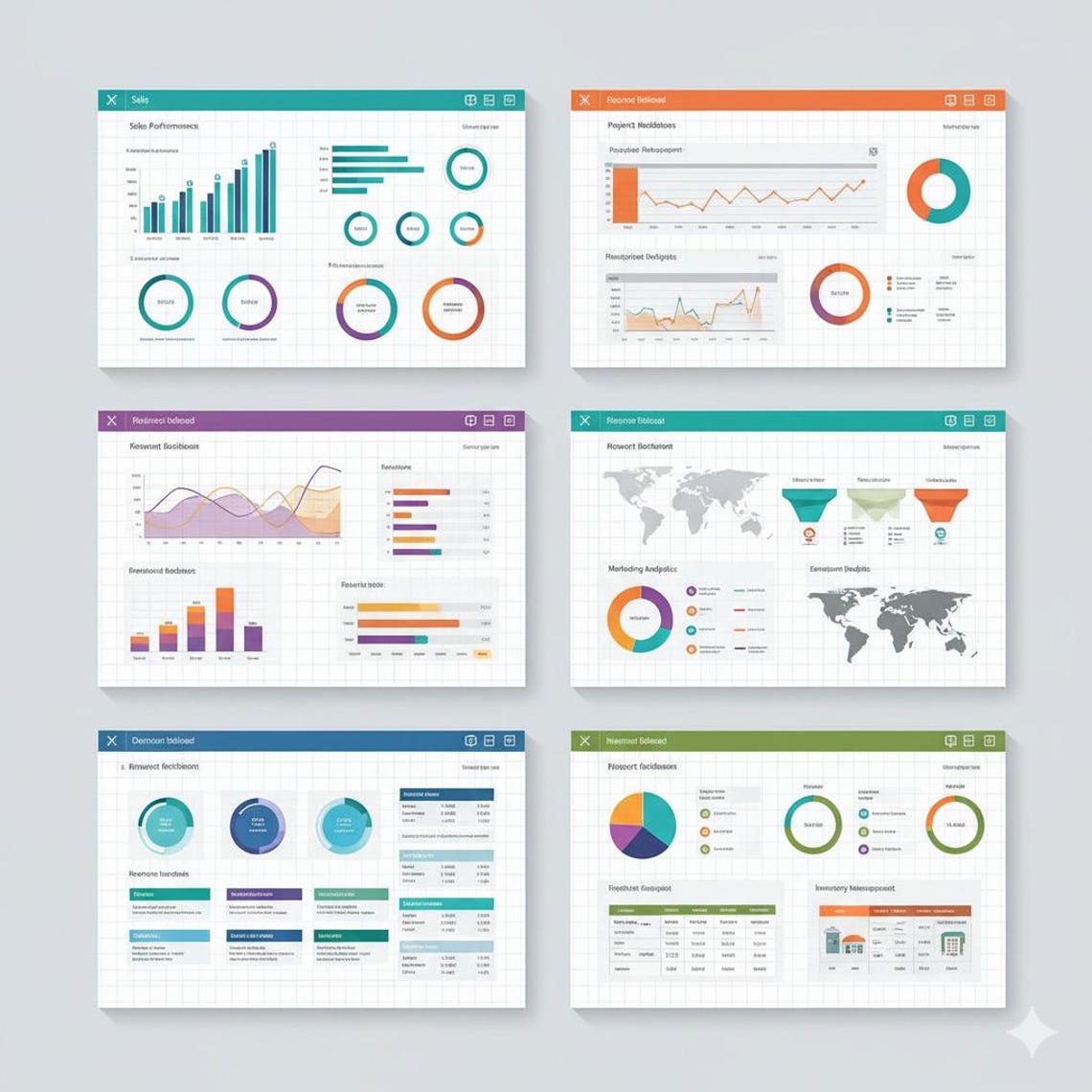 Ultimate Excel Dashboard Bundle | 100+ Editable Business & Finance ...