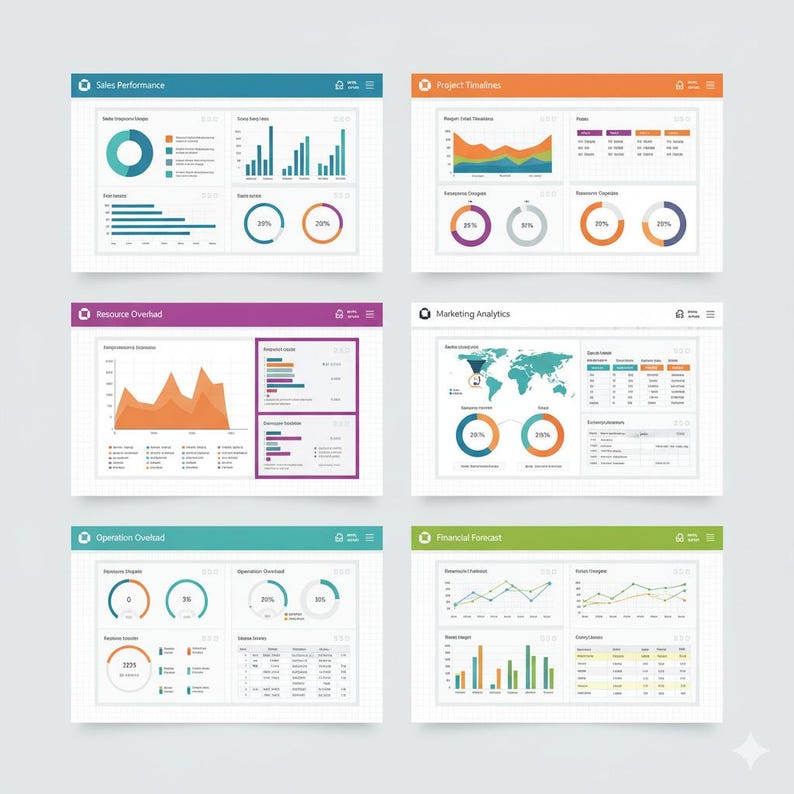 Ultimate Excel Dashboard Bundle | 100+ Editable Business & Finance ...