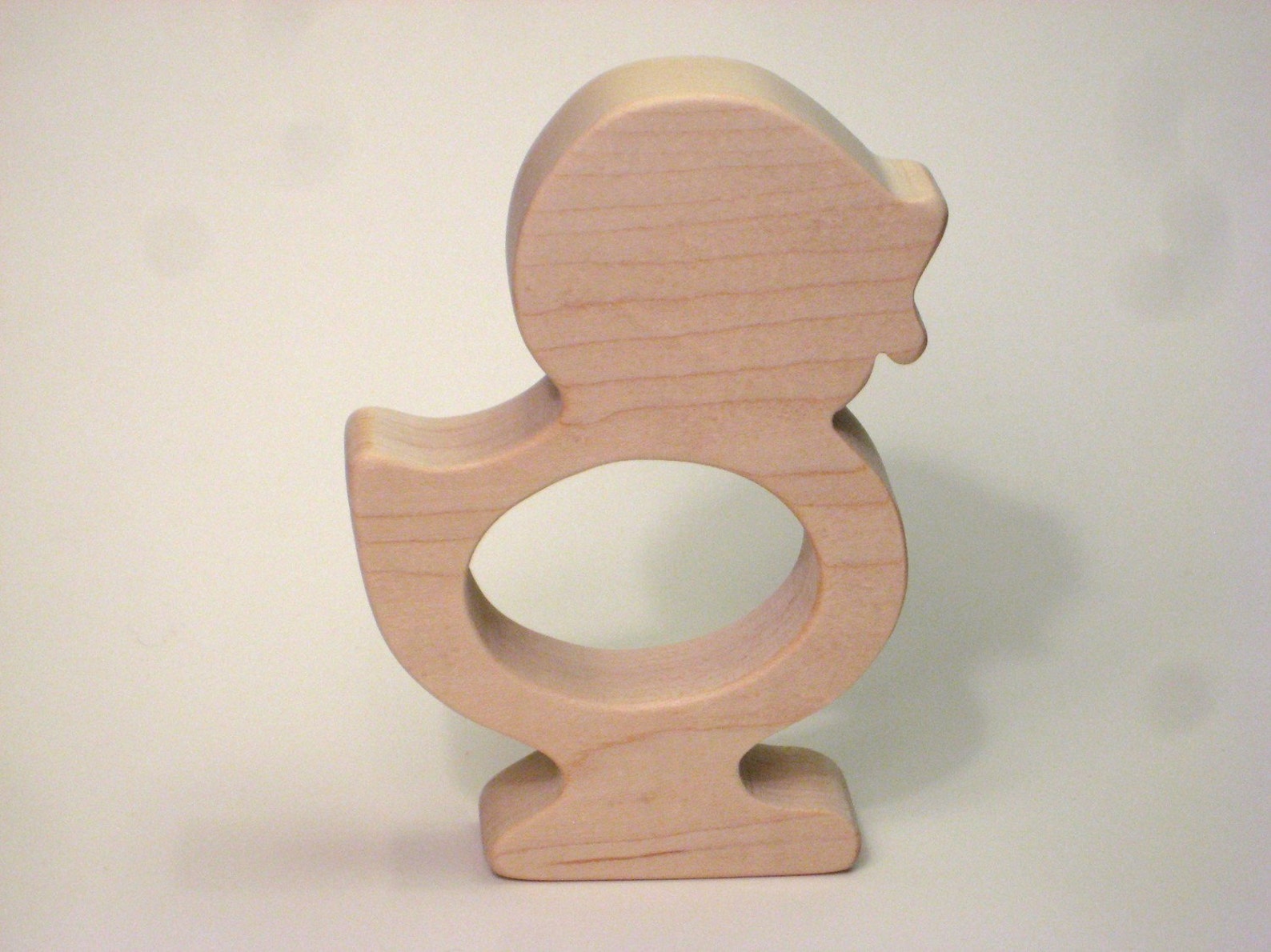 Wooden Teether Baby Wood Teether Baby Chicken Teether for - Etsy