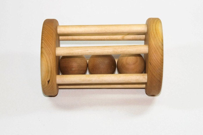 Wooden Baby Rattle Personalized Gift and Custom Handmade | Etsy