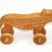 Wooden Toy Car, Leopard Wood Car, Toddler Toy Car, Personalized Gift ...
