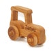 Wooden Tractor Push Toy - Etsy