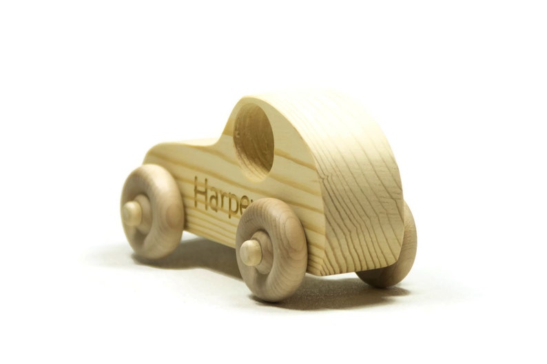 Wooden Toy Car - Personalized for Children and Toddlers - Etsy